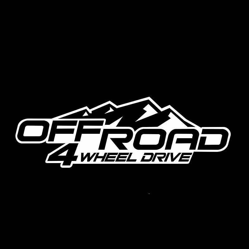 Виниловая наклейка Offroad 4WD, N840-B-PVC
