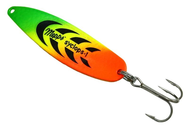 Блесна колеблющаяся MEPPS Syclops 12.0г №1 65мм #G tiger