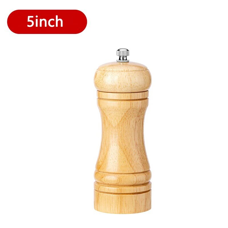 Деревянная мельница для специй 5inch, цвет A