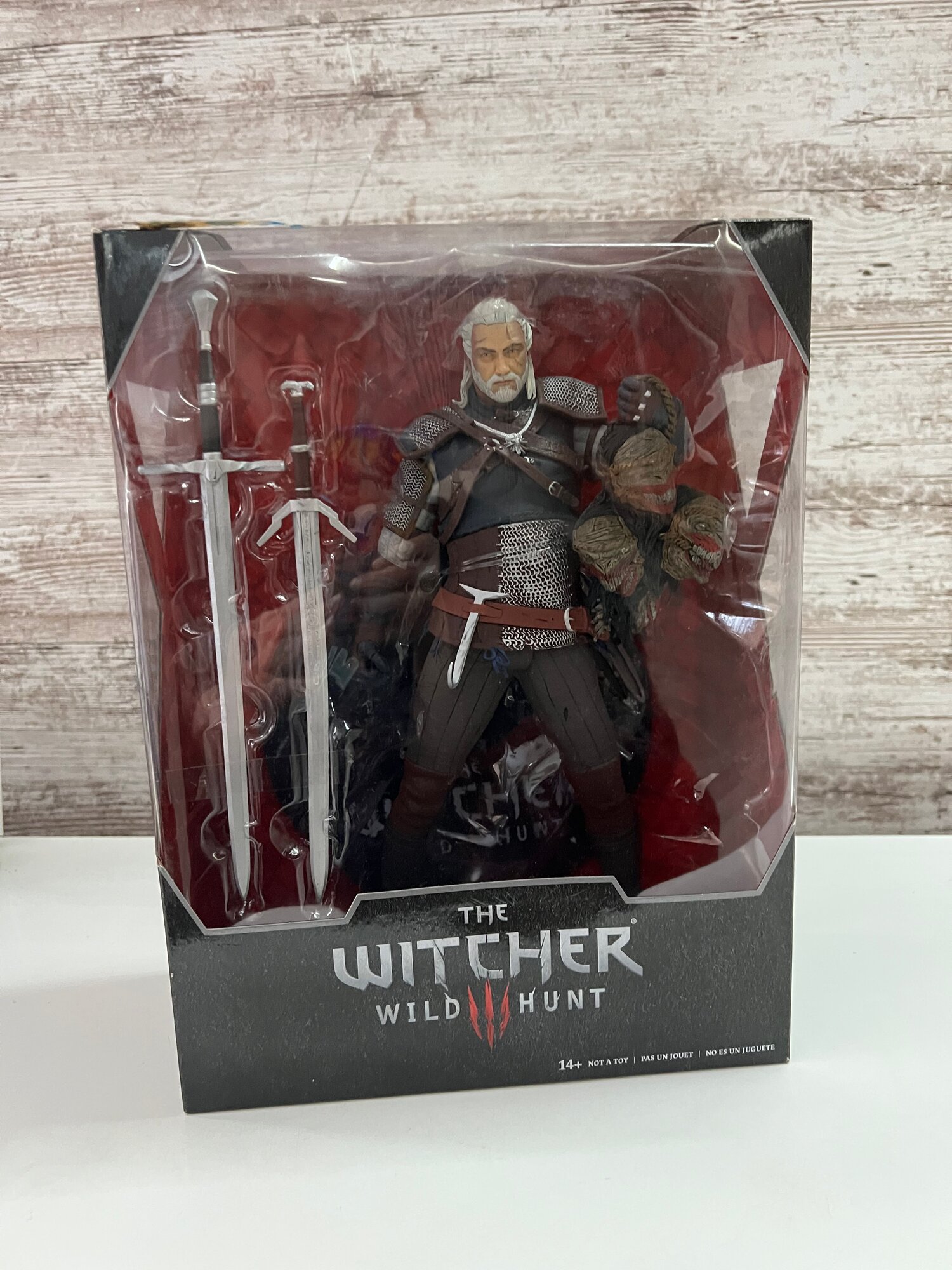 Фигурка Геральт Ведьмак The Witcher wild hunt 30 см от McFarlane