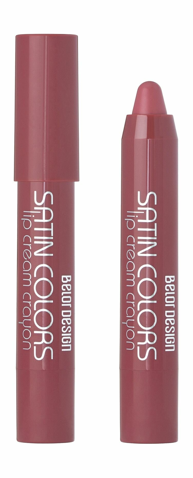 BELOR DESIGN Помада-карандаш SATIN COLORS, 2,3 гр, 1 Бежевый