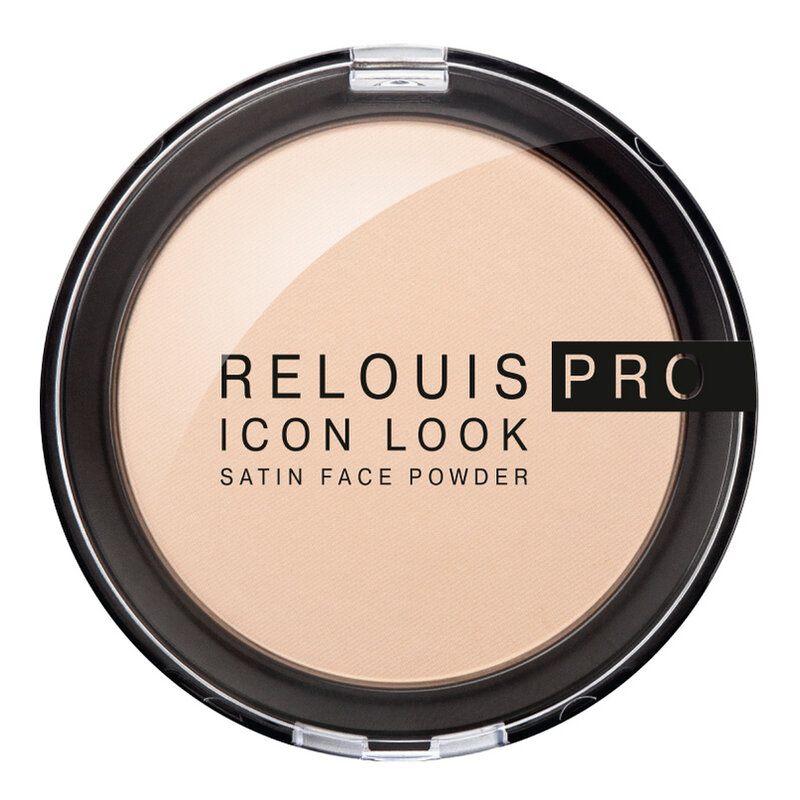 Relouis пудра компактная icon look satin face powder тон 005