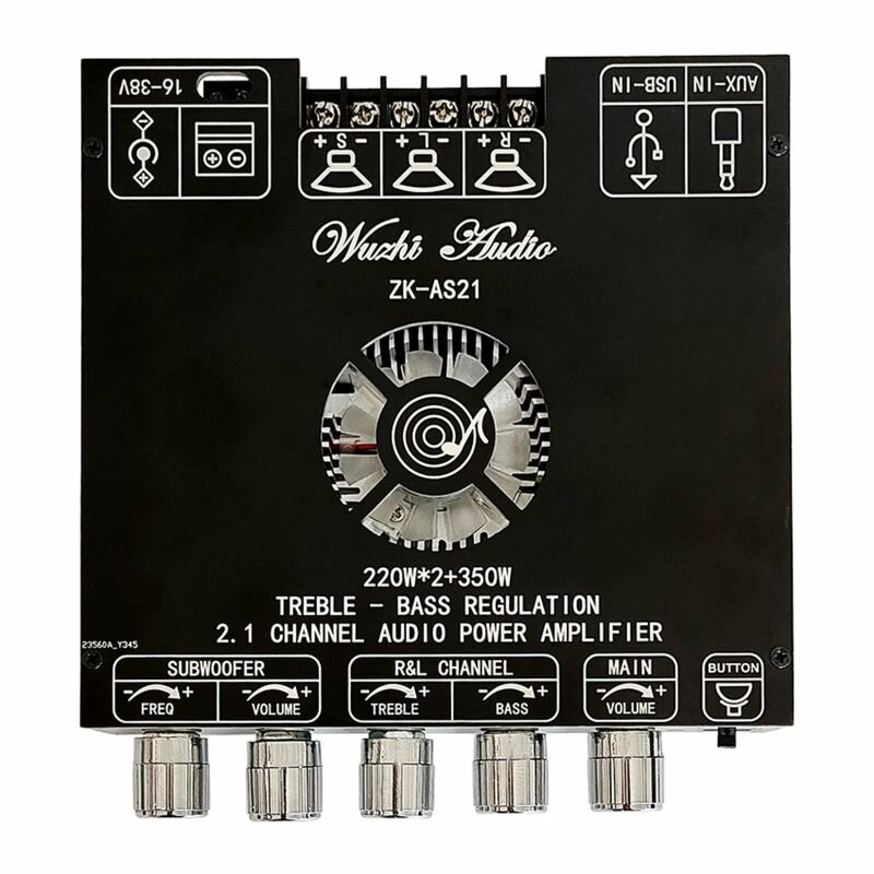 (1 шт) 2.1 канал TPA3255 Bluetooth цифровой усилитель модуль платы