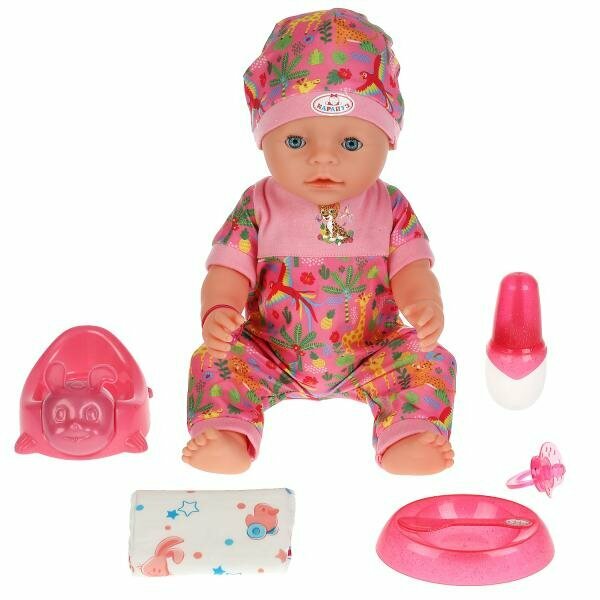 Пупс функциональный Карапуз Кукутики. Танюша, 45 см, пьет, писает Y45ВВ-IСРОТТY-21-RU