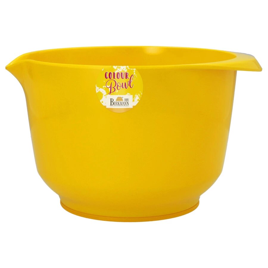 Миска для смешивания Birkmann 3 л, пластик, желтая