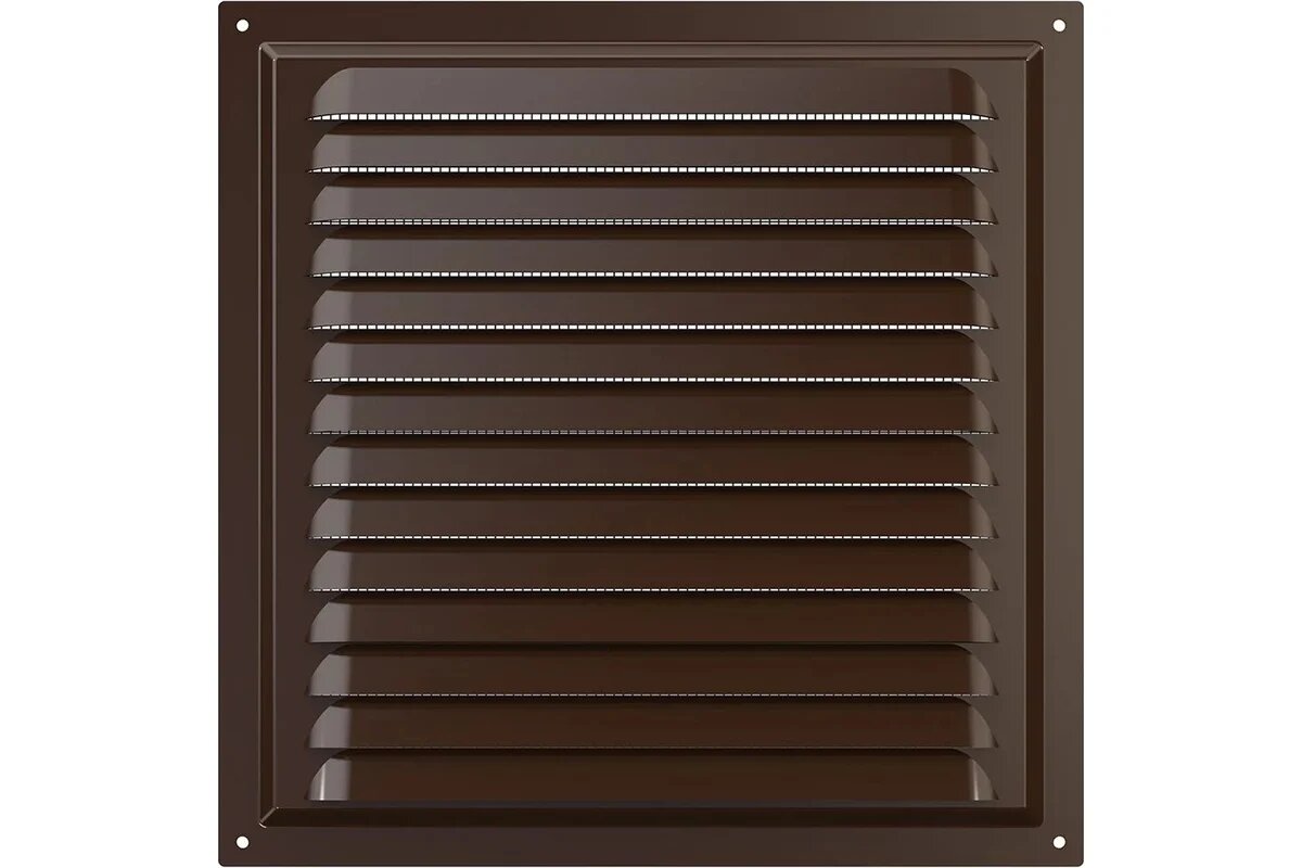 ERA 87-917 Решетка вентиляционная с покрытием полимерной эмалью 2525МЭ 250x250 коричневая
