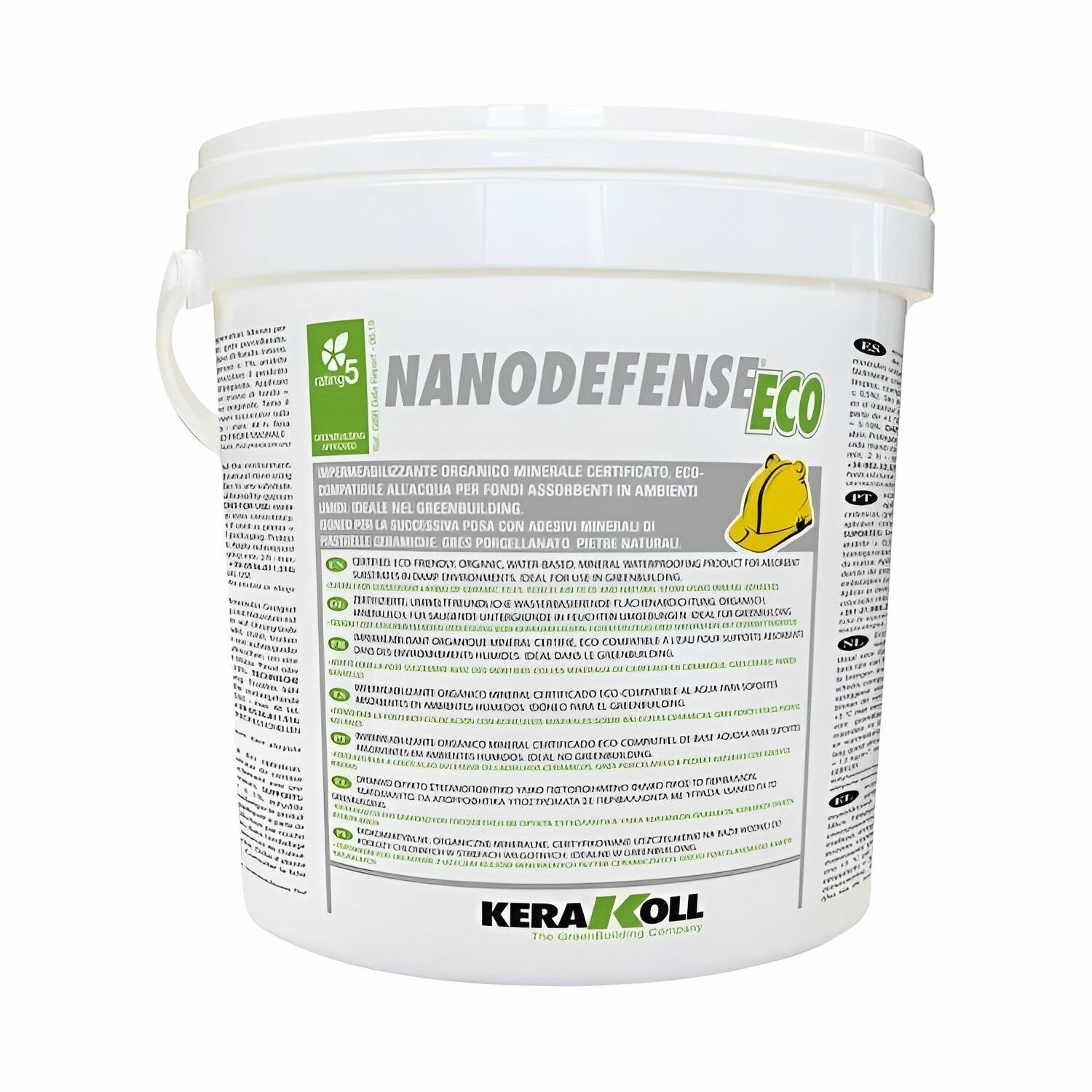 Гидроизоляция эластичная Kerakoll Nanodefense Eco (5кг)