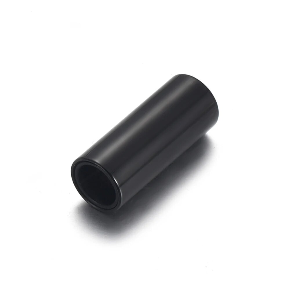 Магнитная застежка для браслетов EMBLAASK из нержавеющей стали 3 мм/6 Inside Dia. 6mm, Shiny Black