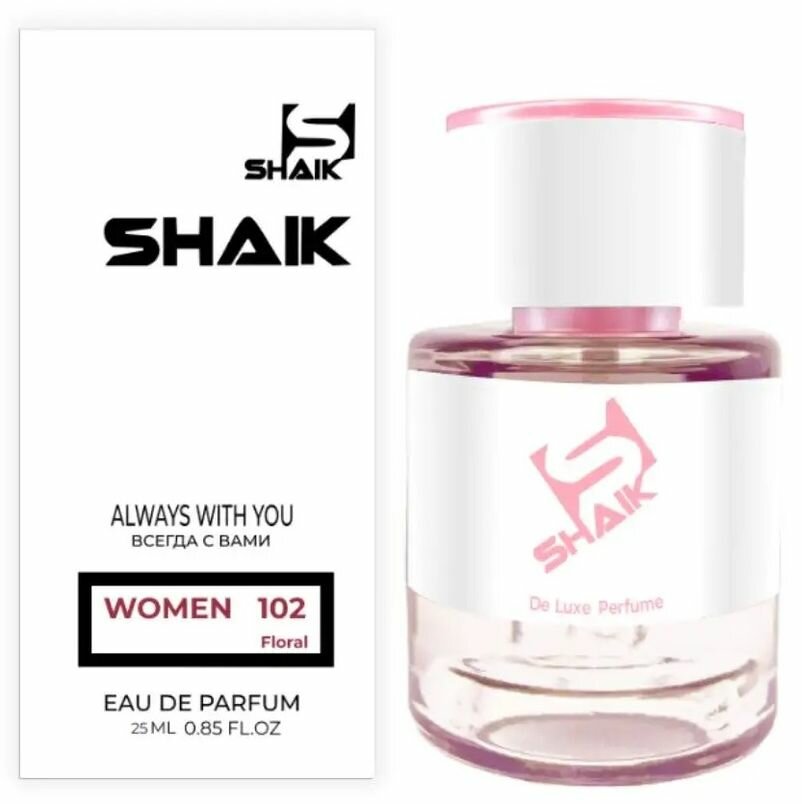 Парфюмерная вода женская Shaik № 102 FLORA 25 мл