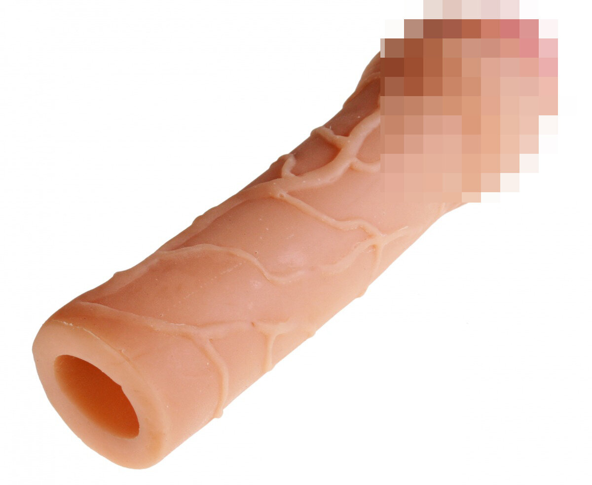 Удлиняющая и расширяющая насадка на пенис Perfect 1' Extension, pipedream-4110-21