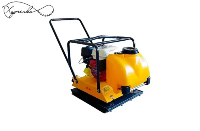 Виброплита 105 кг Honda (колеса, коврик, бак)