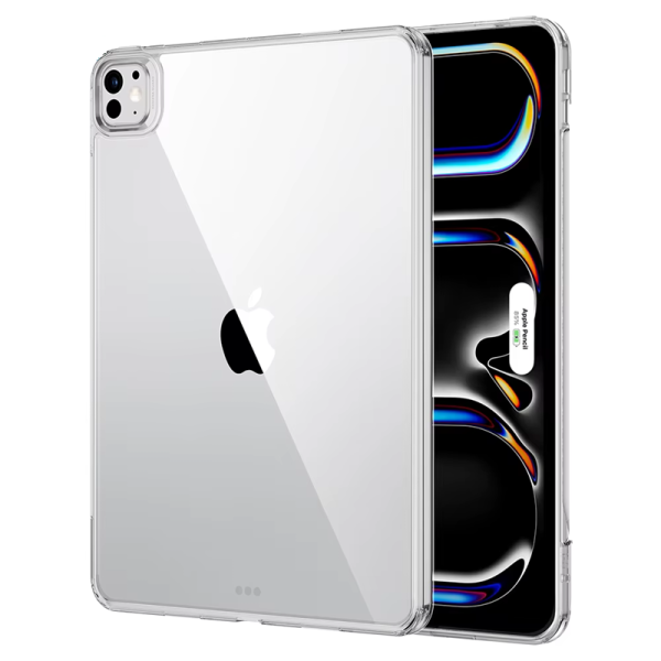 Накладка силикон для Apple iPad Pro M4/M5 11" (2024/25) Прозрачный