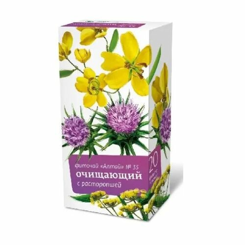 Фиточай Алтай №35 Очищающий с расторопшей 2г N20 фильтр-пак