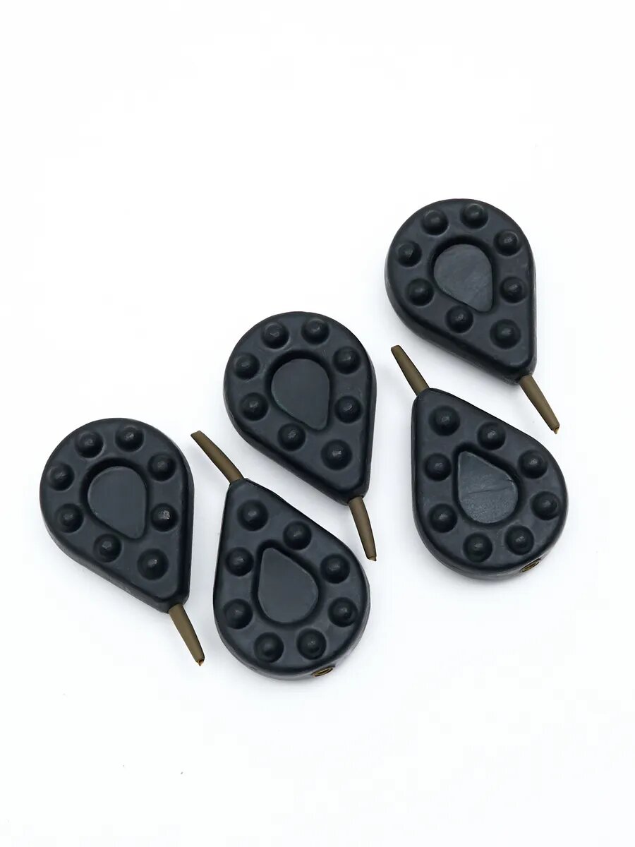 Груз карповый (Грузило) Inline FLAT GRIP 130g 5 шт в упаковке