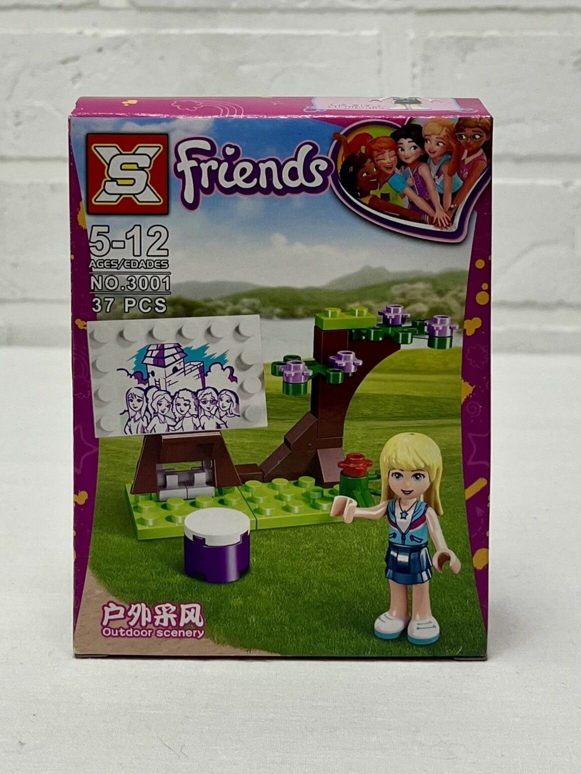 Конструктор S 3001 Friends Stephanie (Стефани, 37 lдеталей)