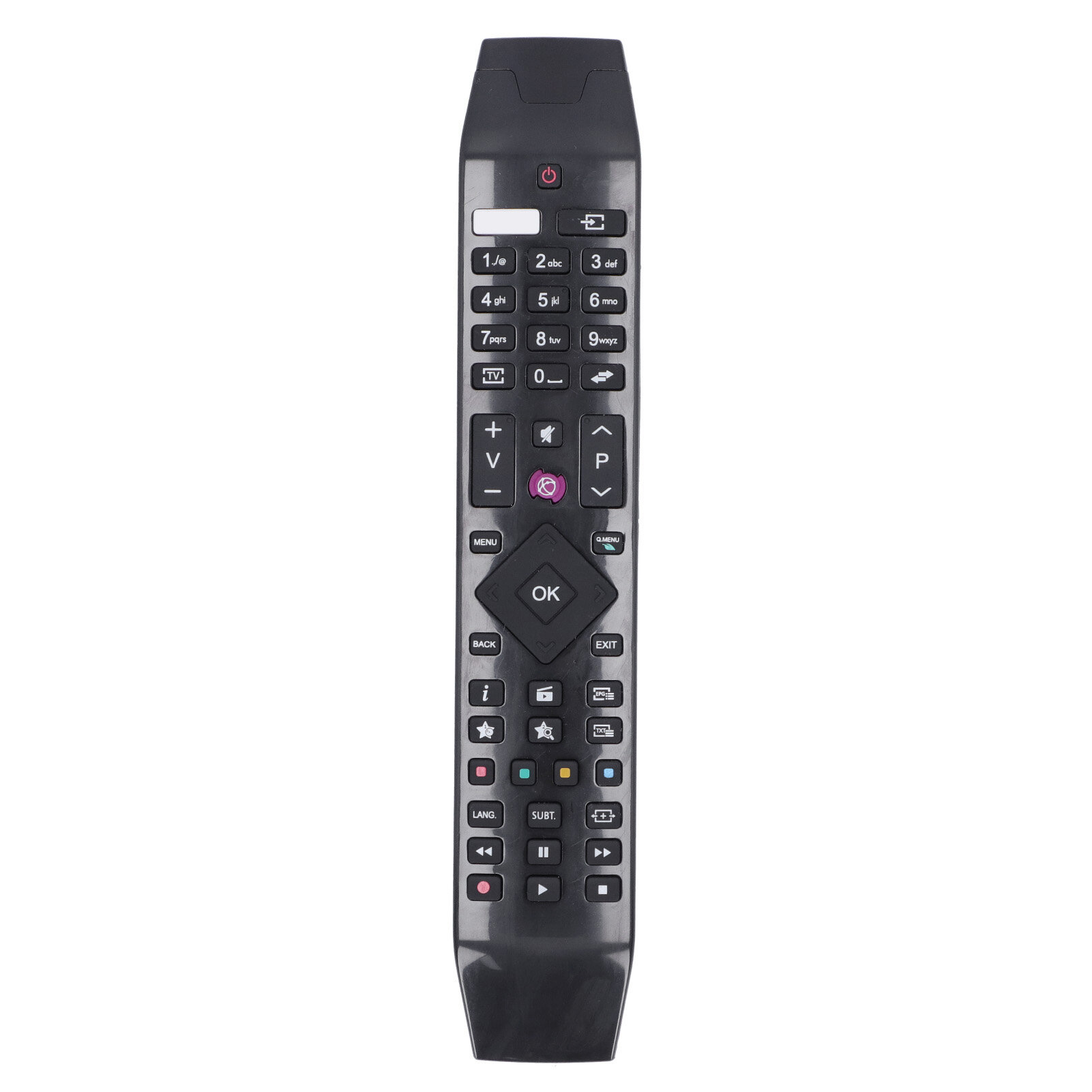 Television Remote Control ABS Replacement with 10M Distance for Hitachi RC49141 TV