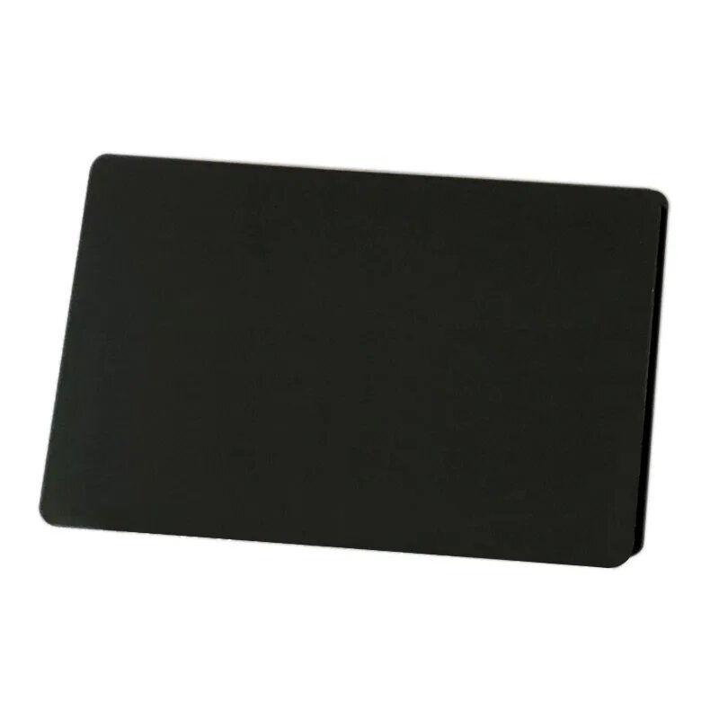 Металлические визитные карточки из алюминия, 50 шт. Черный, Matte black