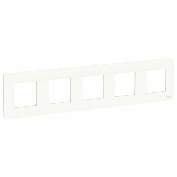 1 шт. Schneider Electric Unica Studio Белая Рамка 5-ая, NU201018