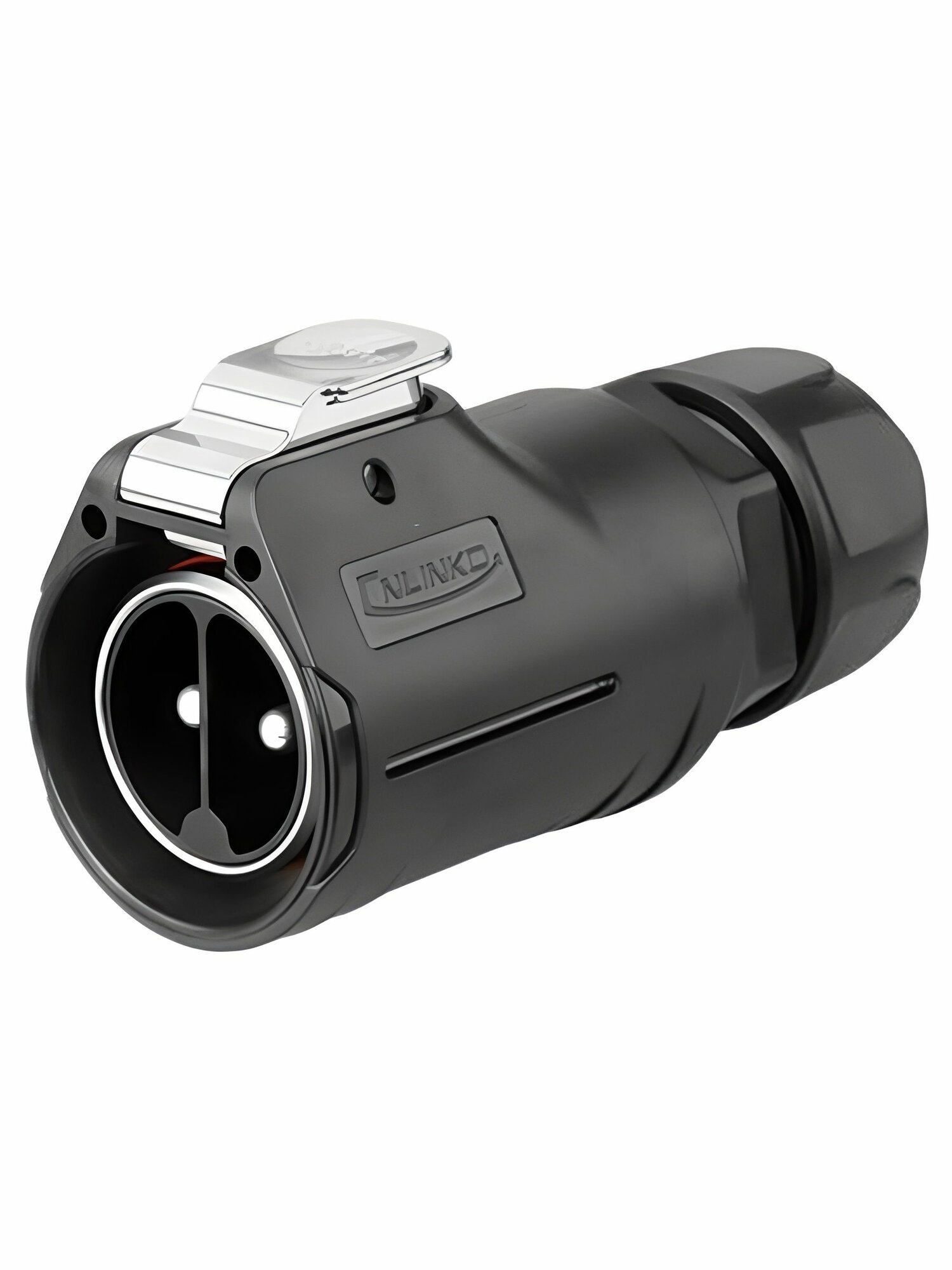 Разъем CNLINKO LP-28, 2-пиновый, 2pin, папа, IP67, штекер lp28