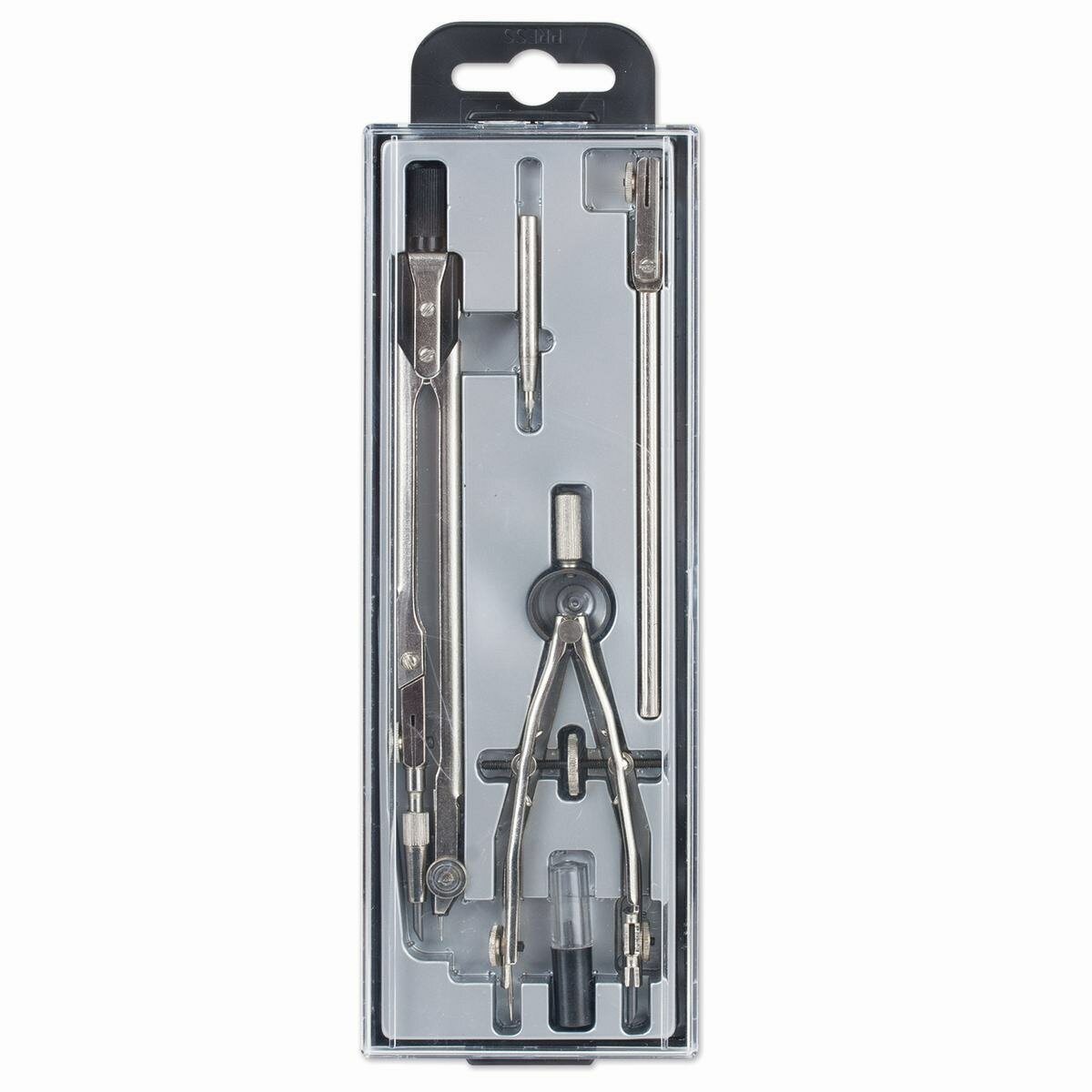 Готовальня GLOBUS 5 предметов, пластиковый пенал (НЧ5-70-50)