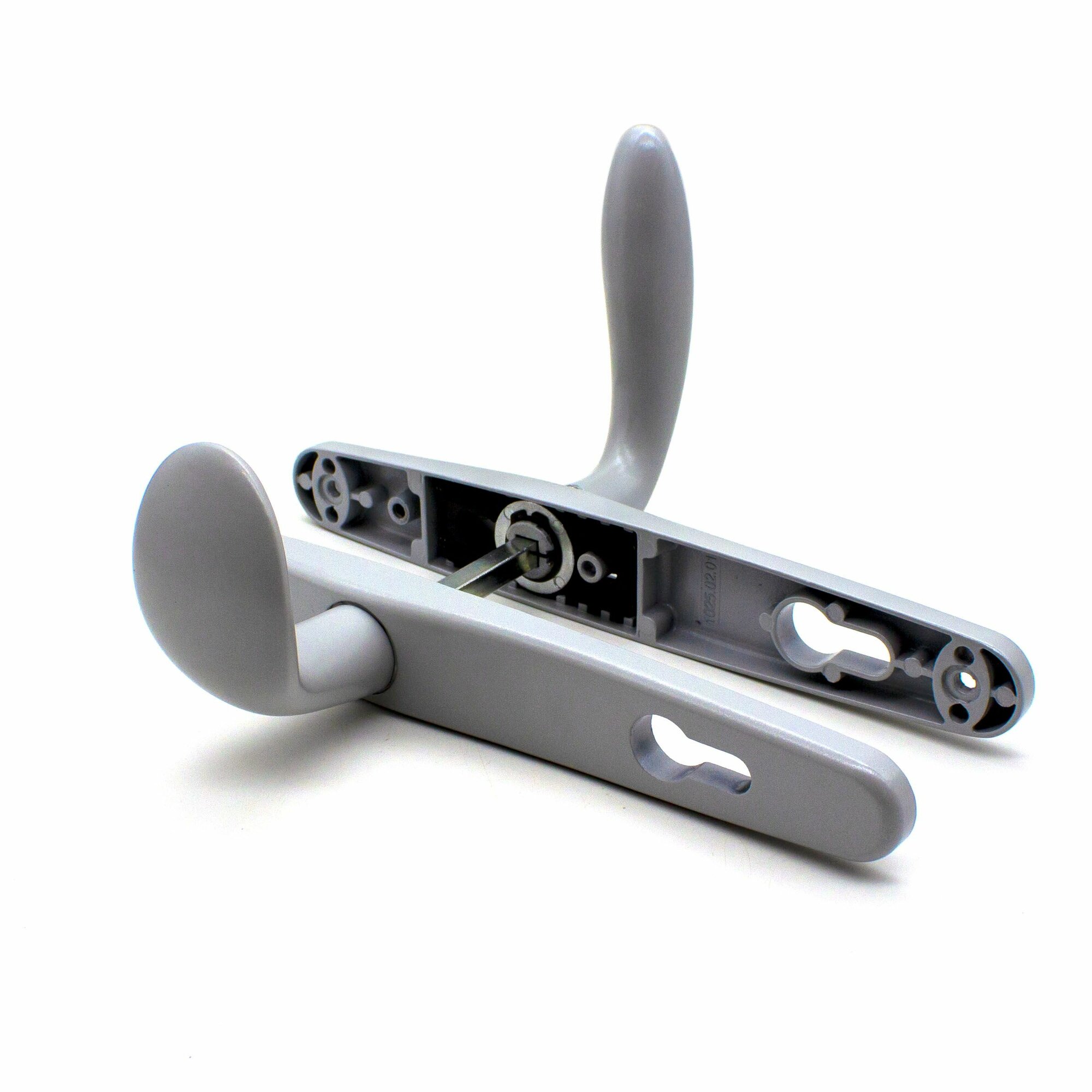 Ручка для двери светло-серая Stublina для ограничения систем доступа межосевое расстояние 92 мм