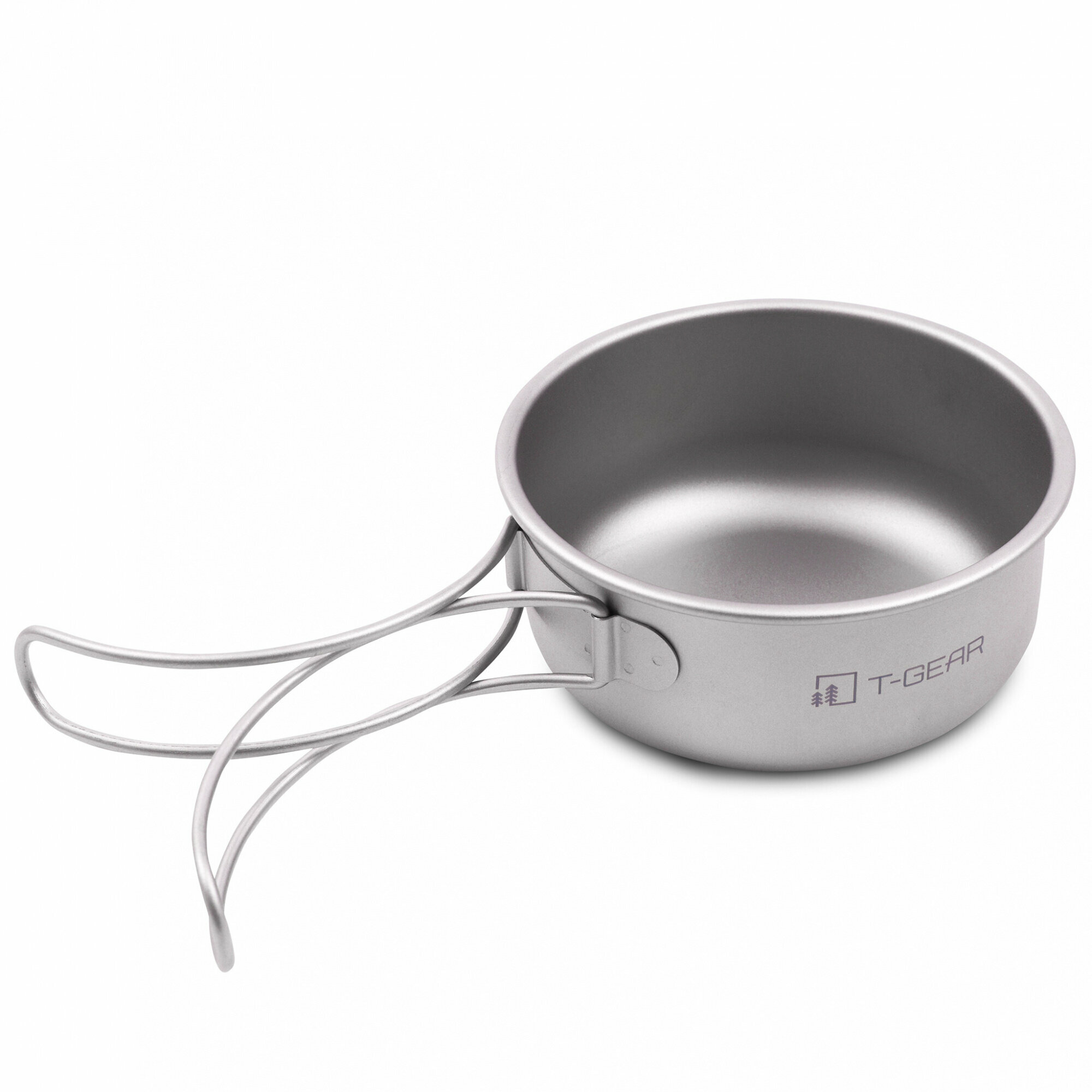 Миска с ручками титановая T-Gear Titanium Bowl 350 мл 76 г титан