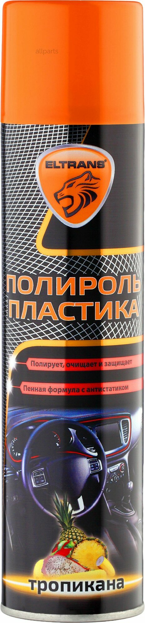 ELTRANS EL-0802.26 Полироль пластика Тропикана 400 мл ELTRANS EL-0802.26 ELTRANS EL-0802.26