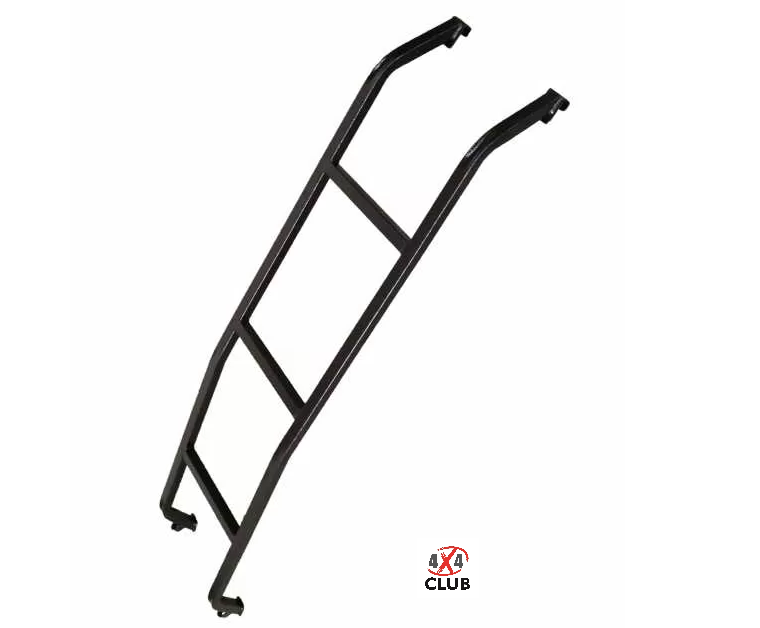 Лестница Уникар, для задней двери УАЗ-2206, сталь, прямоугольная труба, комплект крепежа