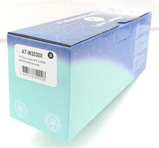 Картридж AQUAMARINE-TRADE №415X (W2030X) Black С чипом для HP LJP M454/M479 (Совместимый)