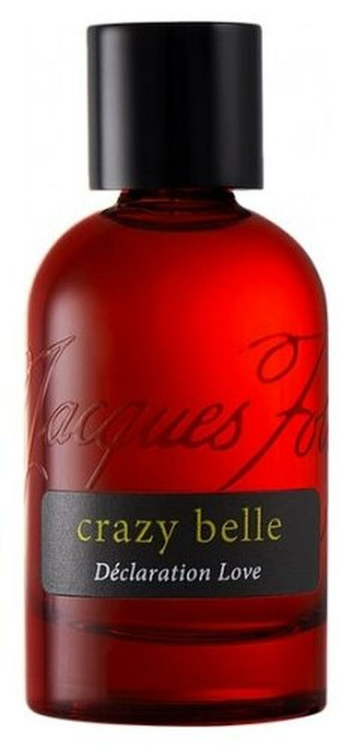 Парфюмерная вода Jacques Zolty Crazy Belle, объем 100 мл, аромат женский