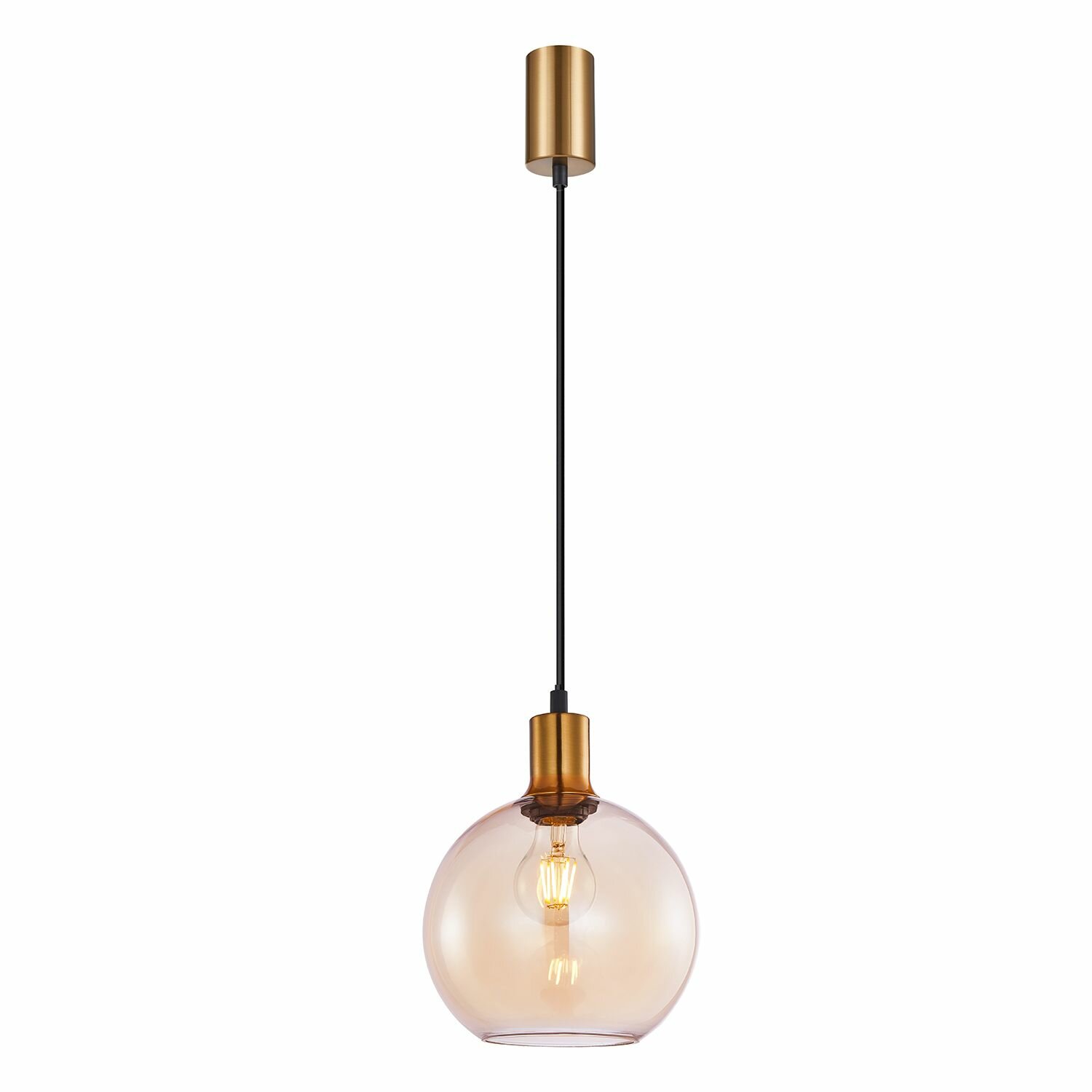 Подвес F-Promo Dubbel D200*H380/1880 E27 цвет латунь, арт. 4354-1P