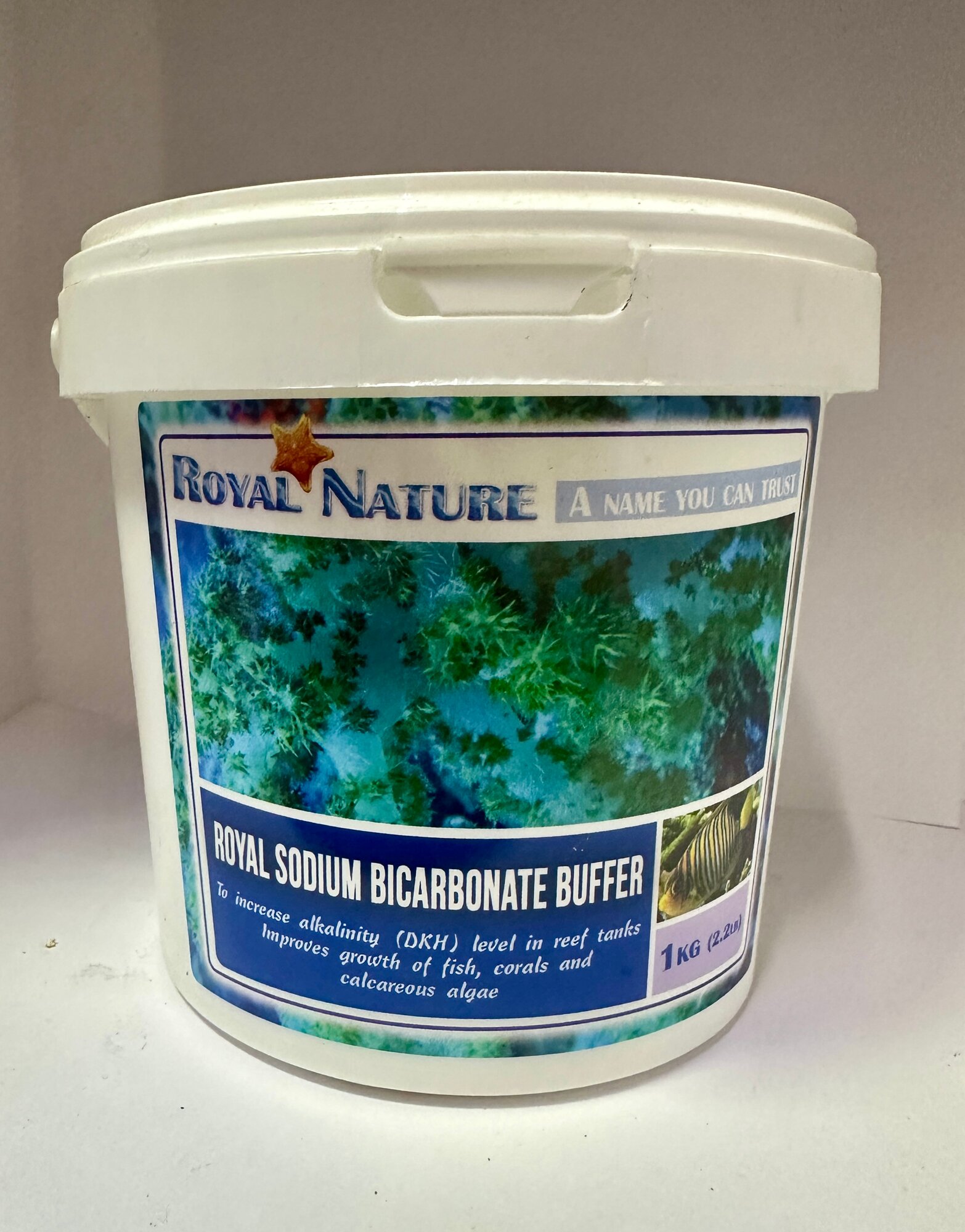Добавка для повышения KH в морском аквариуме Royal Nature, бикарбонат натрия, 1 кг