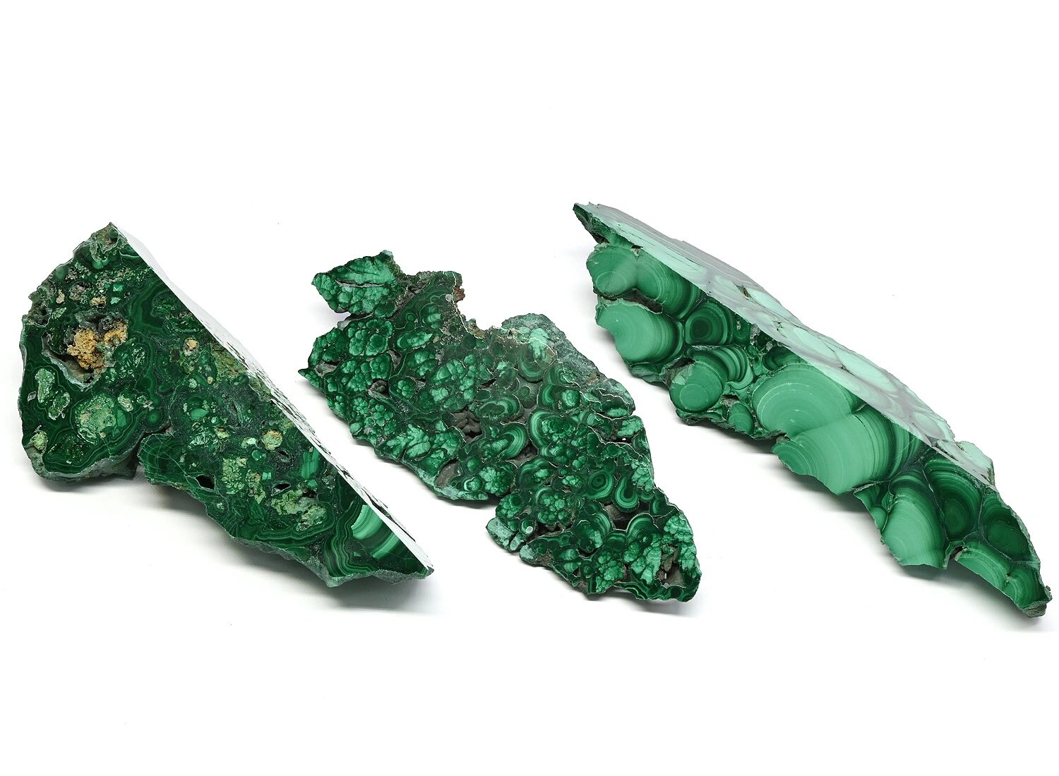 Минерал малахит 100*40*15мм .