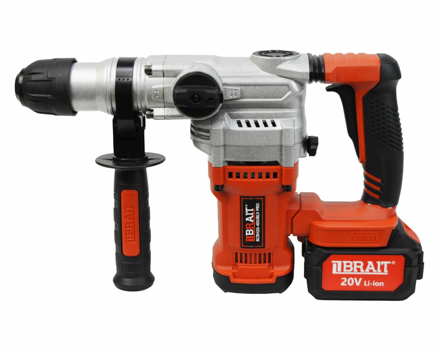 Перфоратор акк. BRAIT SDS-plus BCRH26-4DUBLV PRO