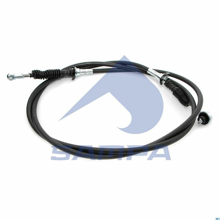 Трос переключения КПП L 3187мм для МАН арт 021434 SAMPA