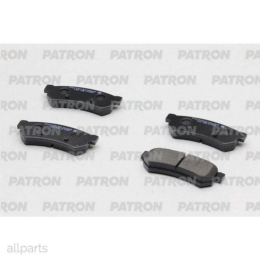 PATRON PBP039KOR Колодки тормозные дисковые задн CHEVROLET: OPTRA 06-, LACETTI 06- / SUZUKI: FORENZA 07-08, RENO 07-08 (произведено в Корее)