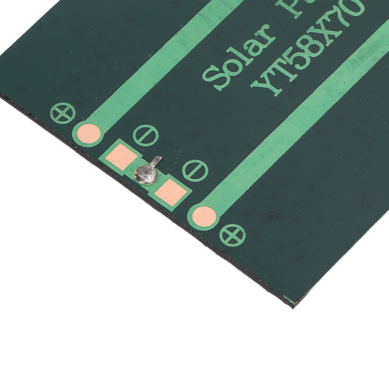 2 шт. солнечная панель 0,5 Вт 2,5 В DIY переносное зарядное устройство на солнечной панели из поликремния для маломощных электроприборов