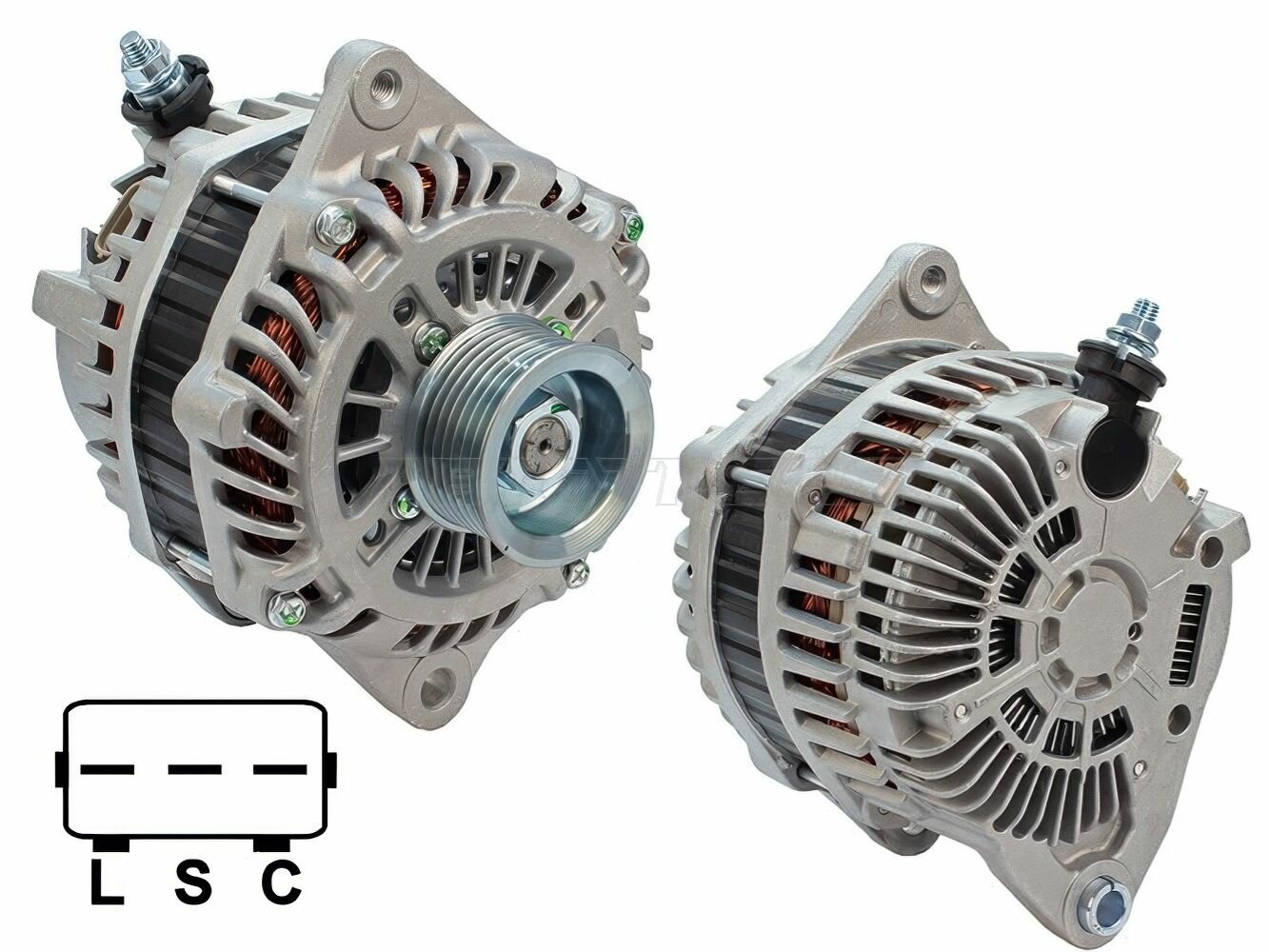 Генератор 12V, 130A, для двигателя VQ25DE для Ниссан Елгранд, Максима, Мурано, Патфайндер, Теана арт ST231001AA1A SAT