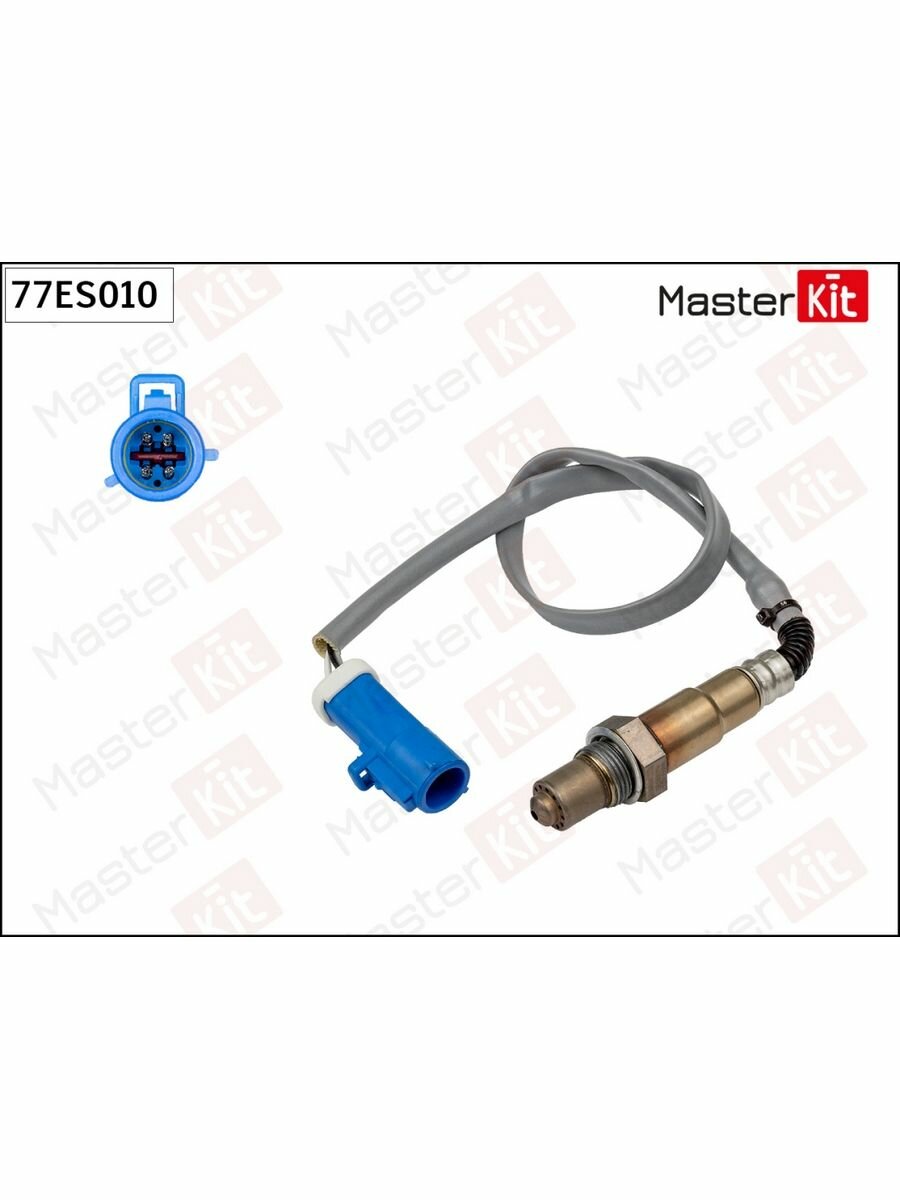 Датчик кислорода (лямбда-зонд) MasterKit 77ES010 для а/м AUDI A6, FORD Focus, VOLVO V50