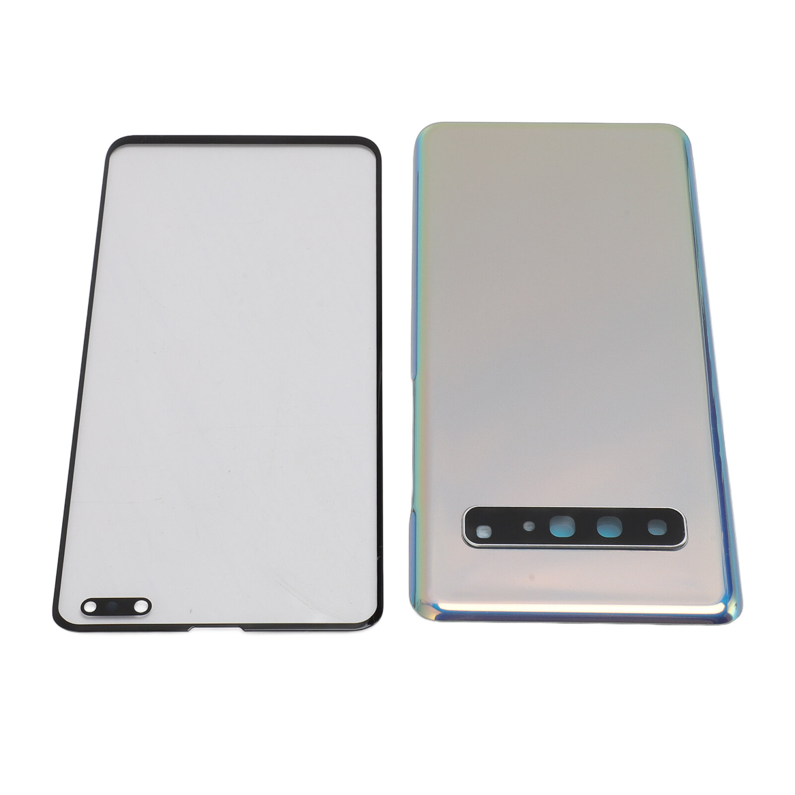 Крышка заднего стекла и передний объектив для Galaxy S10 5G, полный набор для ремонта
