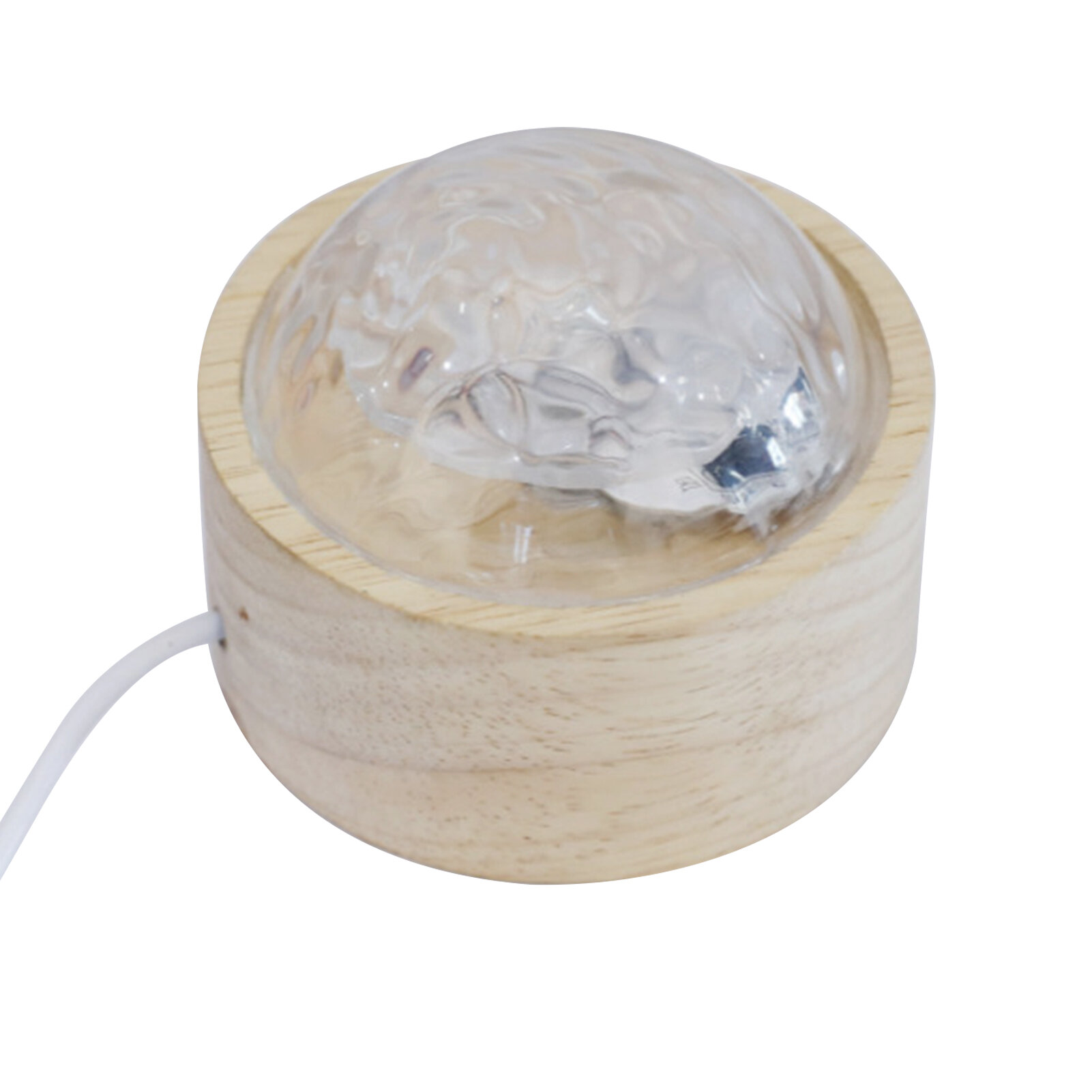 Водяная пульсальная лампа USB Светодиодная стена Проекционная проекция Decore Decor Dynamic Water Ripple Light для дома Монохроматический теплый свет