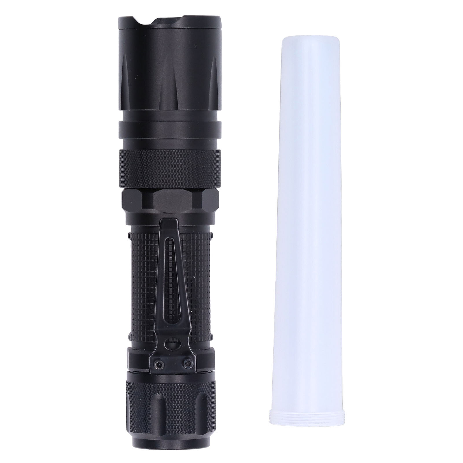 Flashlight RGBW Водонепроницаемый IPX5 4 в 1 4 Цвета освещение 100–200 м.