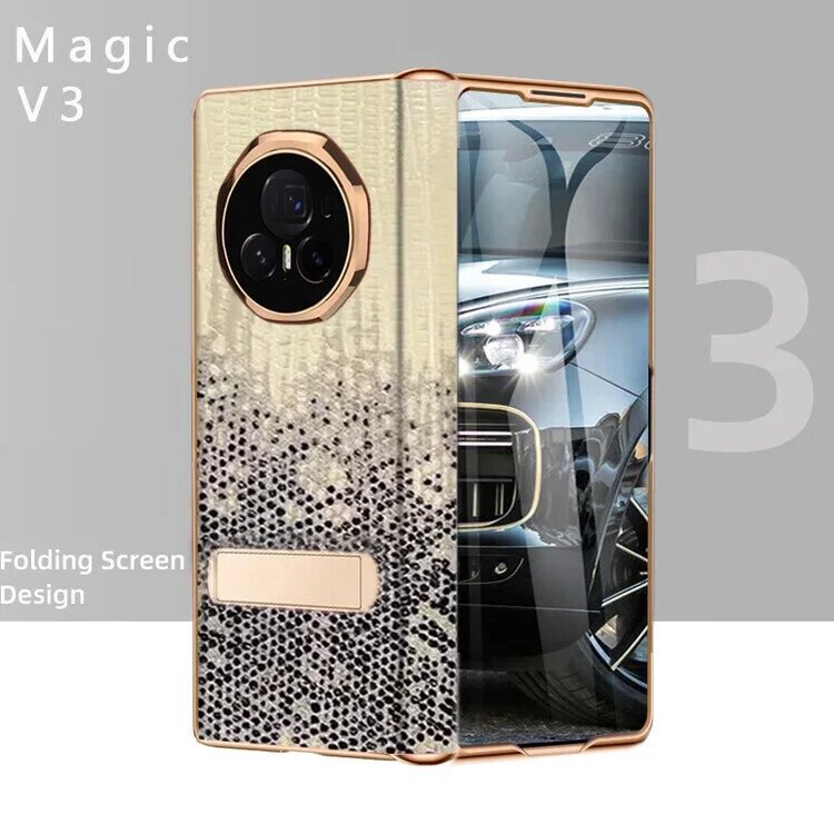 Магнитный кронштейн для Honor Magic V3 чехол Защитная крышка из натуральной Case add Clear Film, TK1