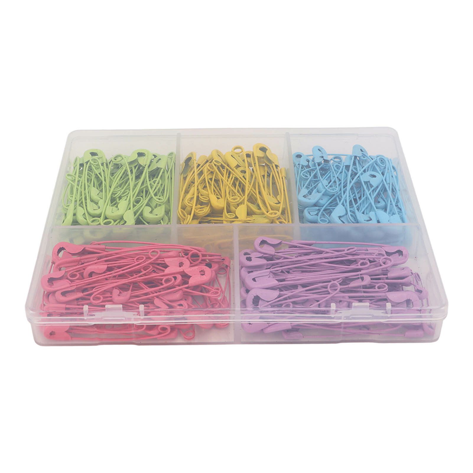 Безопасные булавки стальная проволока Безопасная прочная красочная комбинированная бирчатая штифта