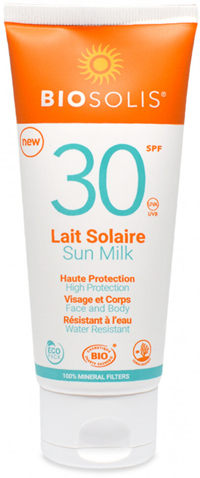 Biosolis Солнцезащитное молочко SPF 30 100 мл