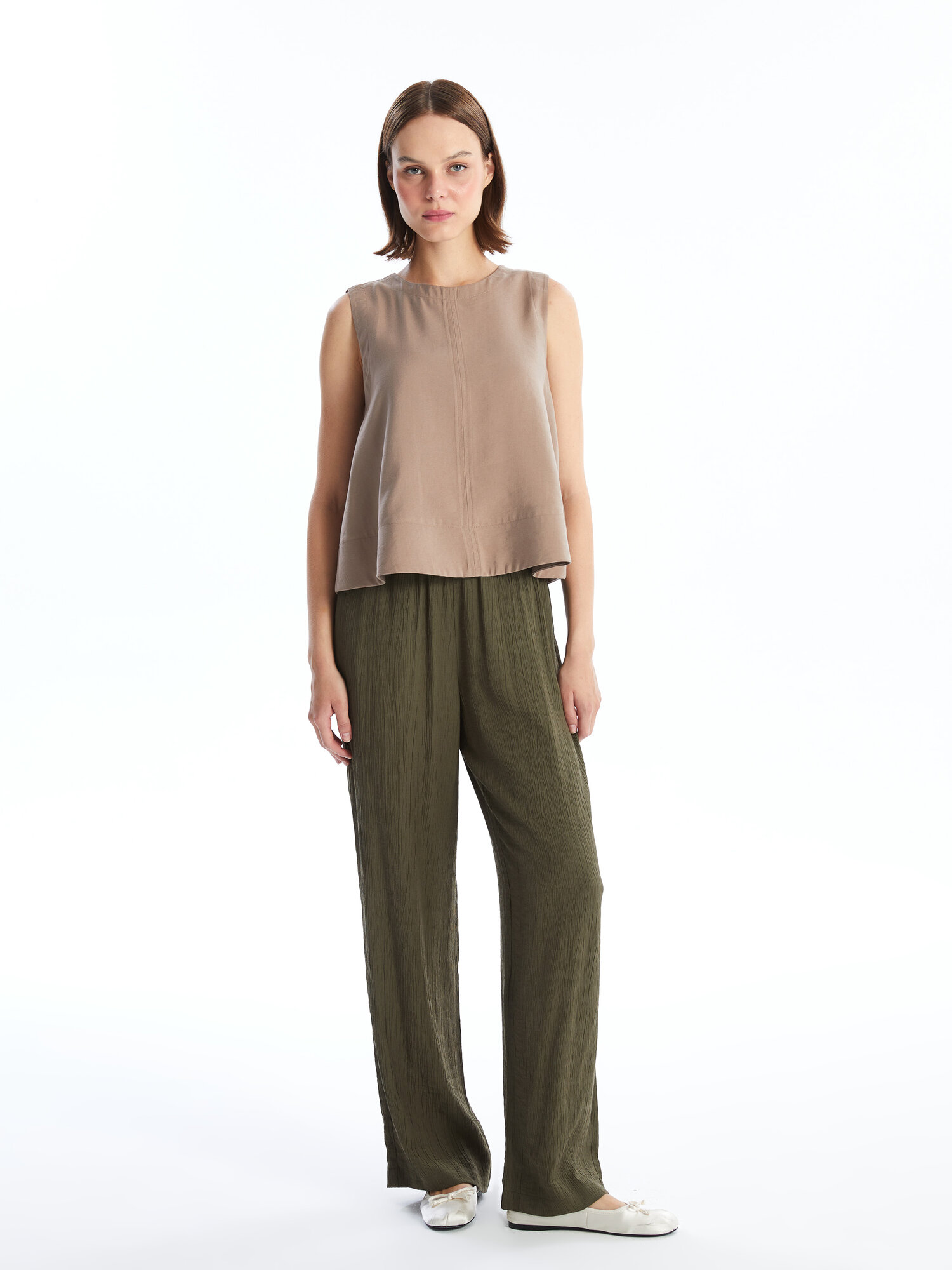 Брюки палаццо