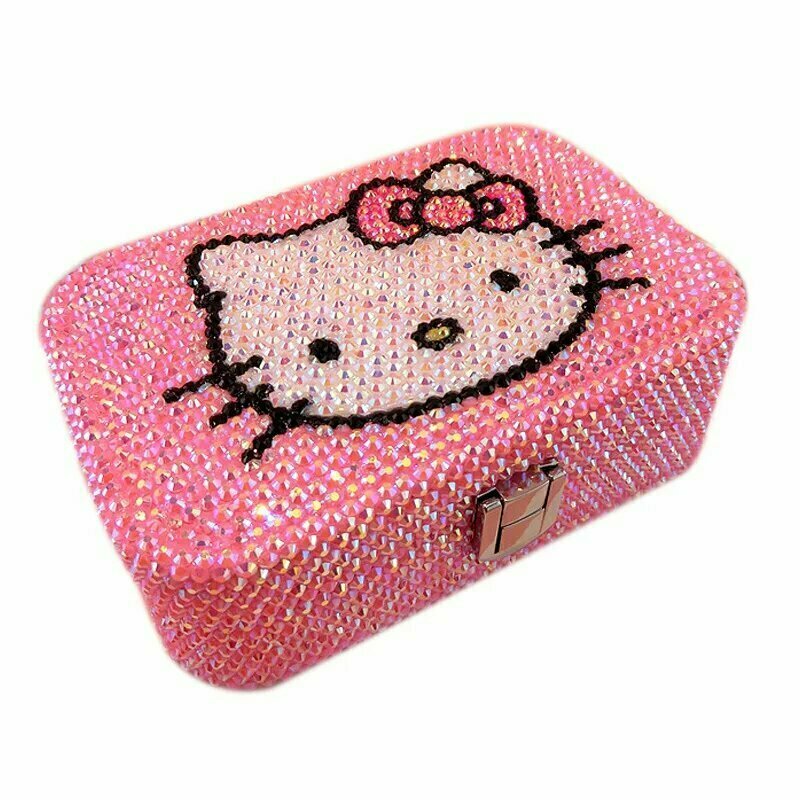 Шкатулка для украшений MINISO Hello Kitty, Розовый, Женский
