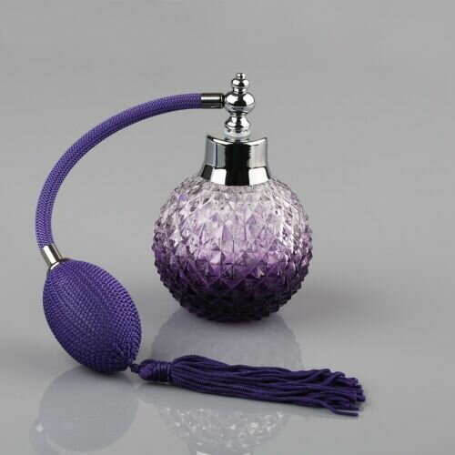 Прозрачный стеклянный флакон-распылитель, портативный для розлива духов