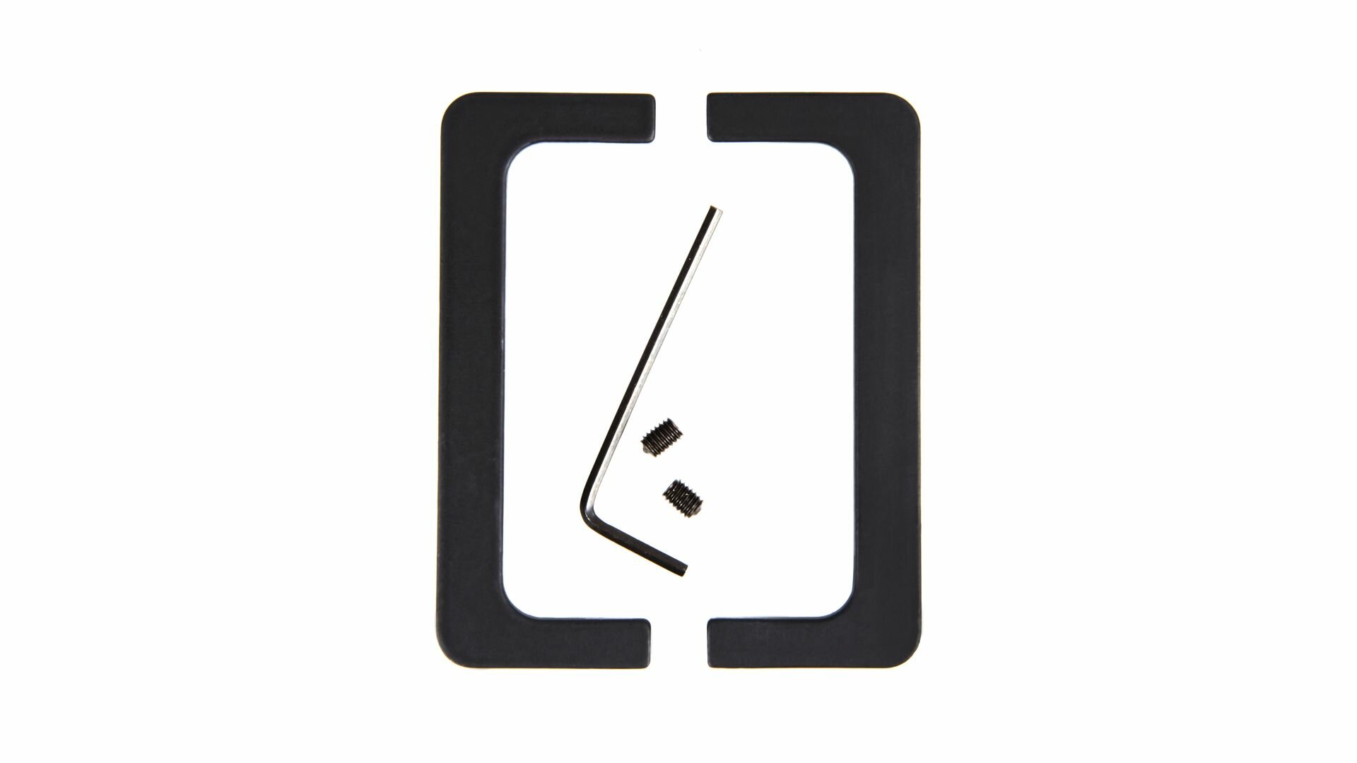 Заглушки GOLA BALANCE RZ050.01BL, современные, матовый чёрный