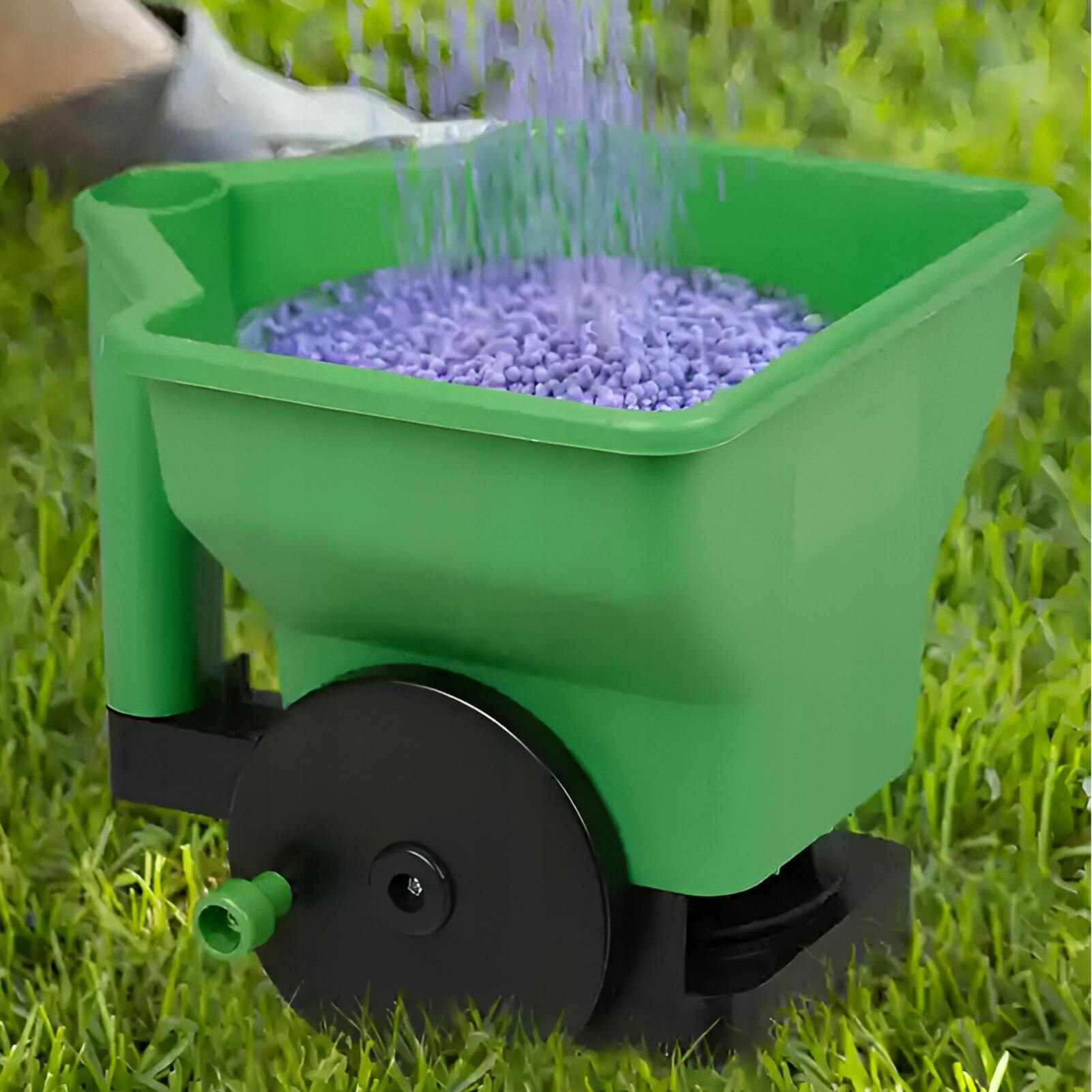 Сеялка-разбрасыватель ручная для семян, разбрасыватель удобрений, сидератов, реагентов, злаков, песка